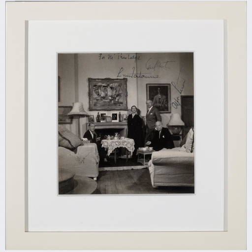 Cecil Beaton (1904-1980): Tea Party with Noel Coward, Lynn Fontanne and ...
