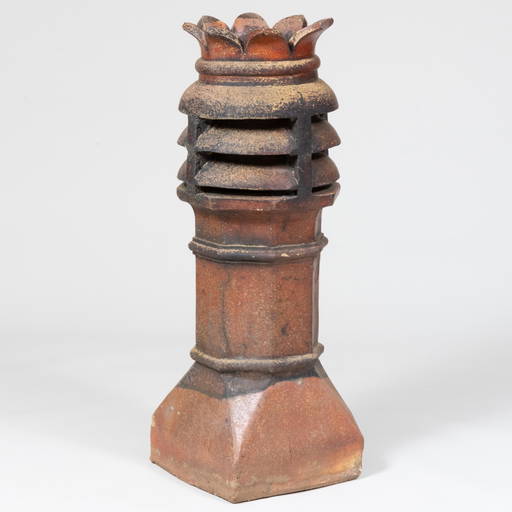 English Glazed Terracotta Chimney Pipe