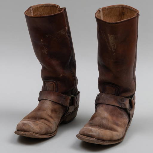 Pair Of Frye Leather Boots From Butch Cassidy And The Sundance Kid And ...