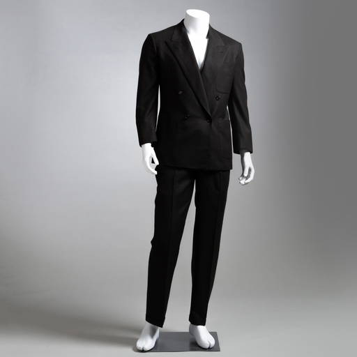 Alexander Julien Double Breasted Wool Suit, Worn By Paul Newman