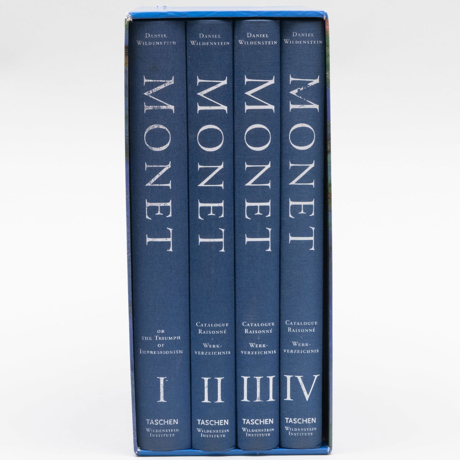 Daniel Wildenstein, Monet Catalogue Raisonne, Volumes I To Iv