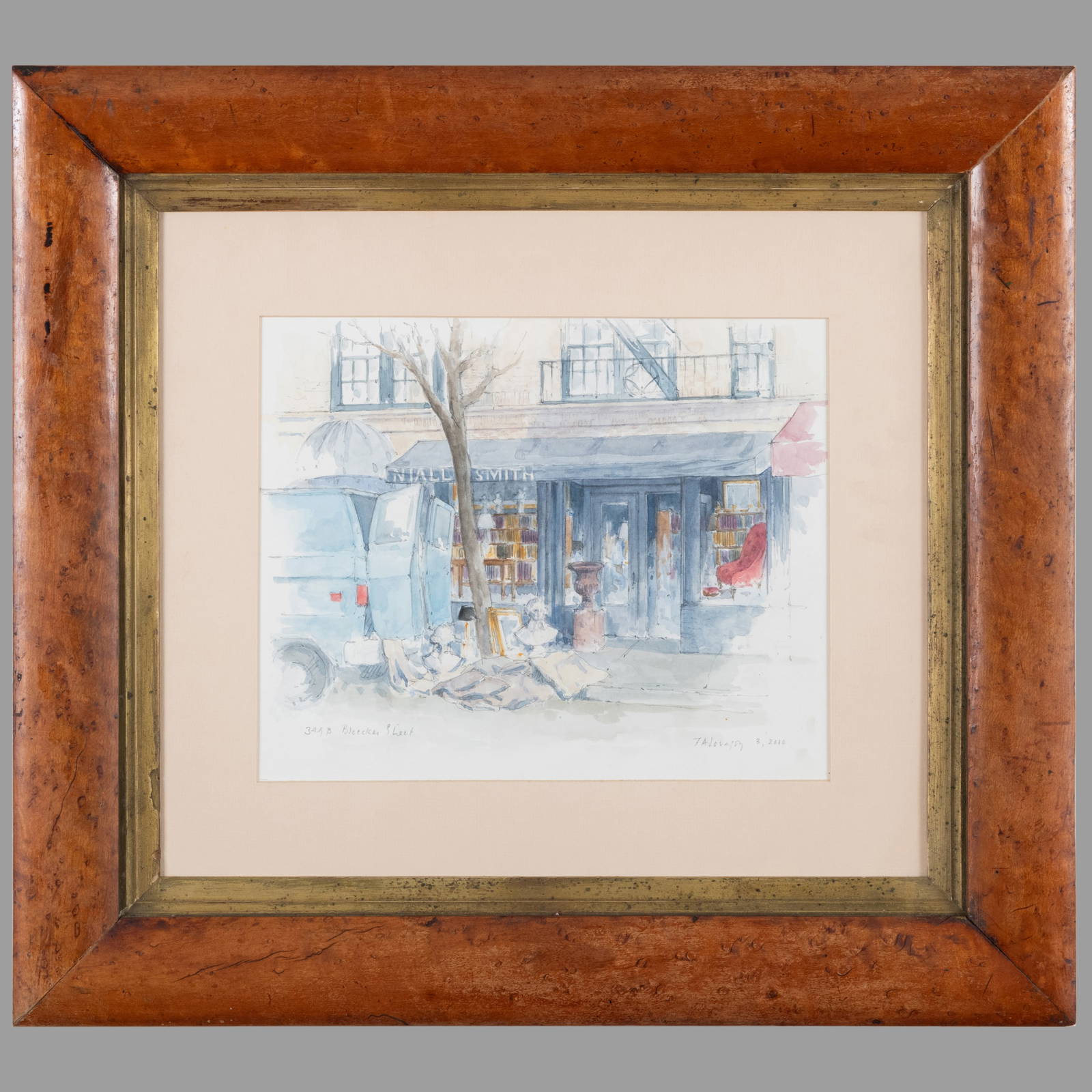 Tim Lovejoy (b. 1943): 344b Bleeker Street Auction