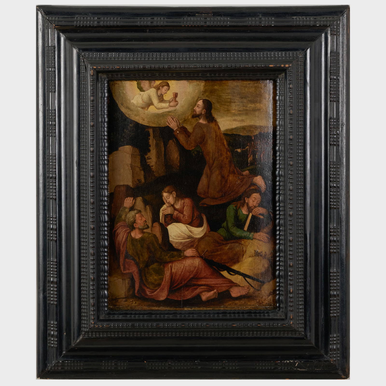 Attributed To Marcellus Coffermans (active C. 1549): Christ At Gethsemane Auction