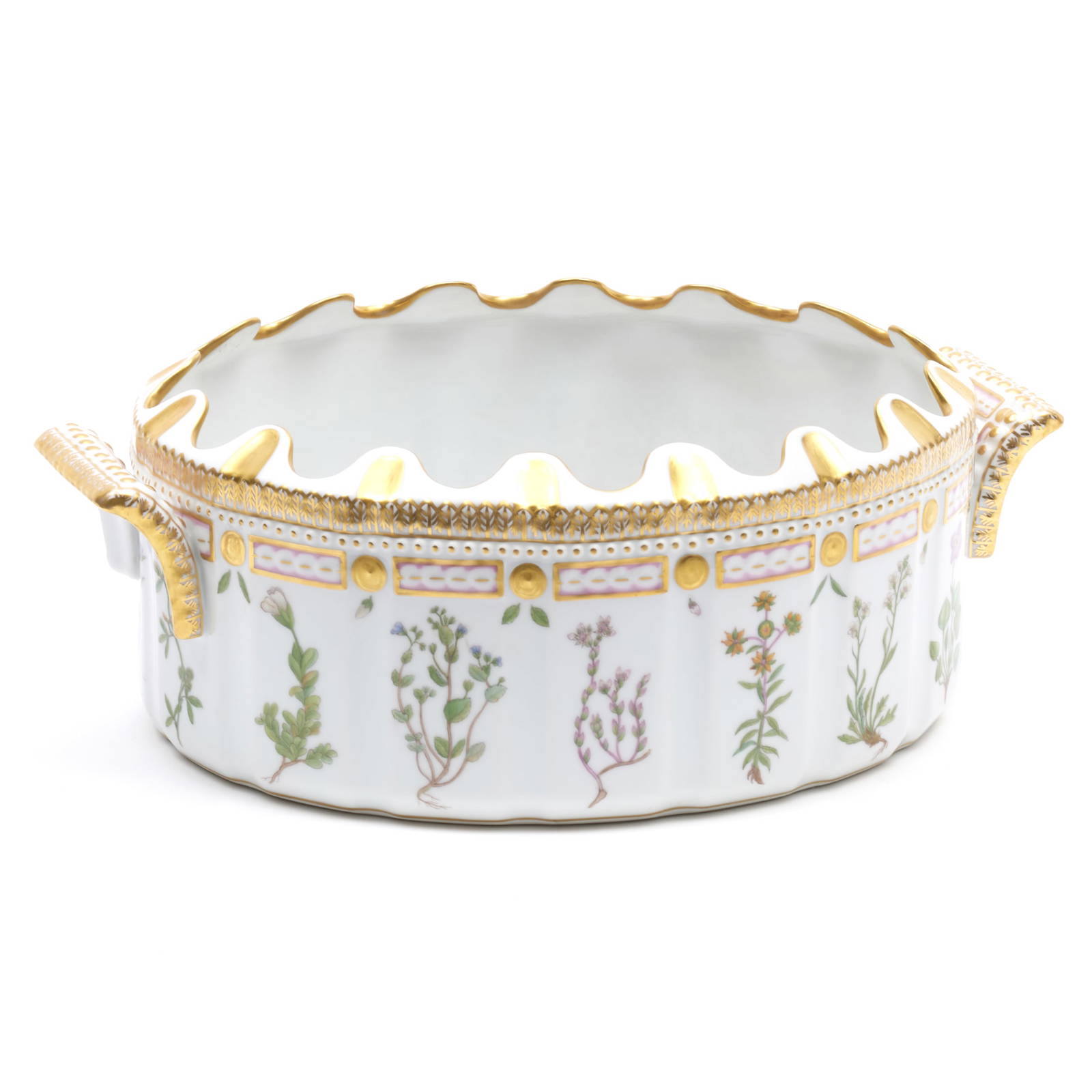Royal Copenhagen Porcelain 'flora Danica' Monteith Auction