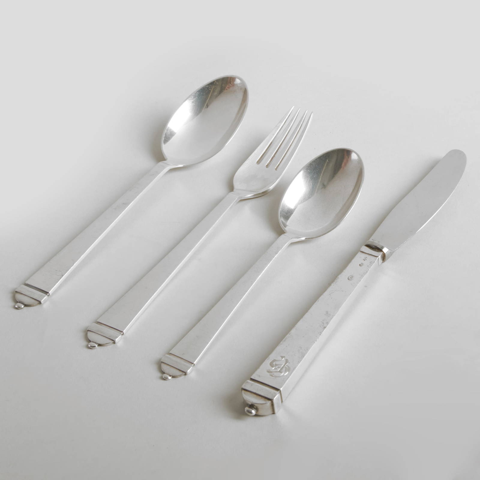 Danish Silver Flatware Service - Jun 19, 2025 | Stair In Ny