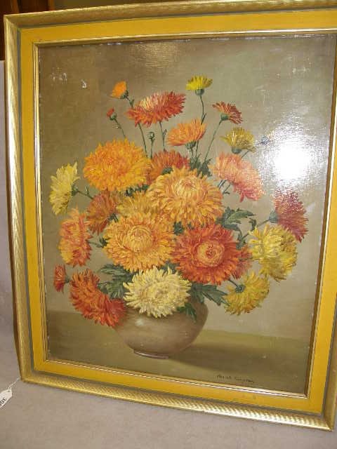 2306: FRAMED OIL ON BOARD SIGNED NORAH SIMPSON