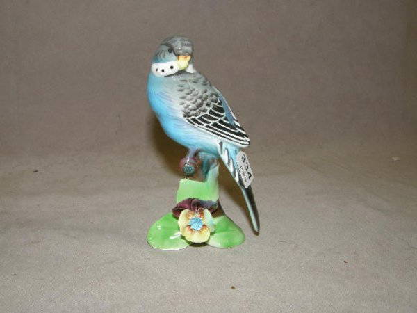 Lefton Porcelain Parakeet Figure