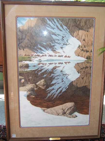 FRAMED BEV DOOLITTLE PRINT - SEASON OF EAGLE - May 31, 2006 | Rose ...