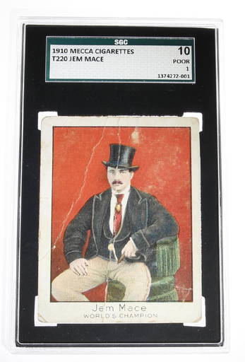 Jem Mace World's Champion / Collectible Trading Card