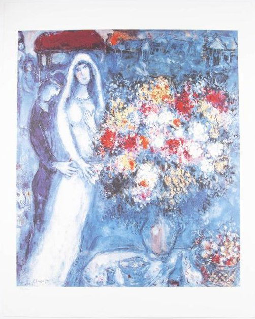 Chagall Lithograph, Signed In The Plate, Numbered In