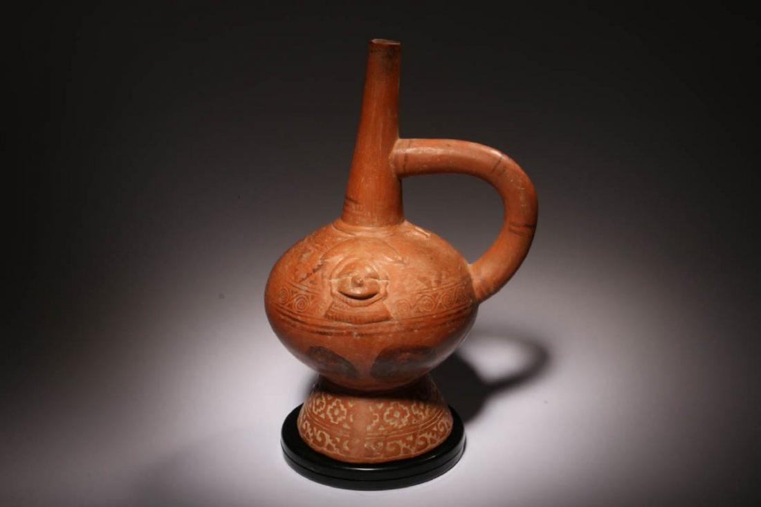 Pre-Columbian Orangeware Vessel