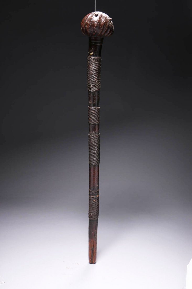 African Art Zulu War Club