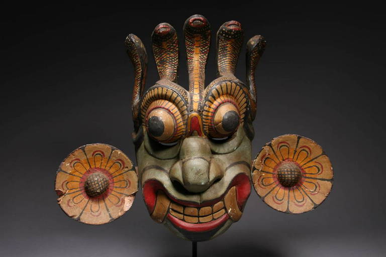 Wood Mask Sri Lanka