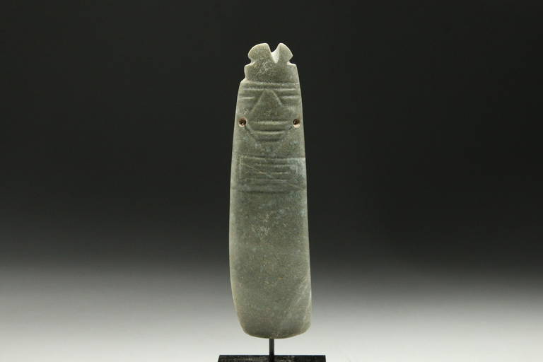Pre-Columbian Jadeite Stone Axe Figure - Dec 03, 2022 | Arte Antico in NY