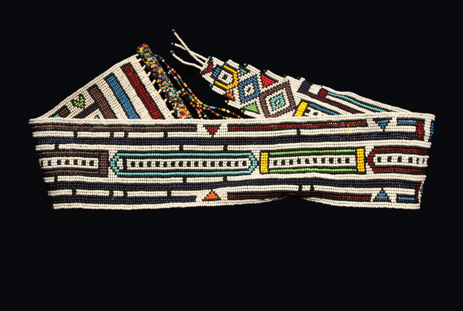 Native American Beaded Sash Auction