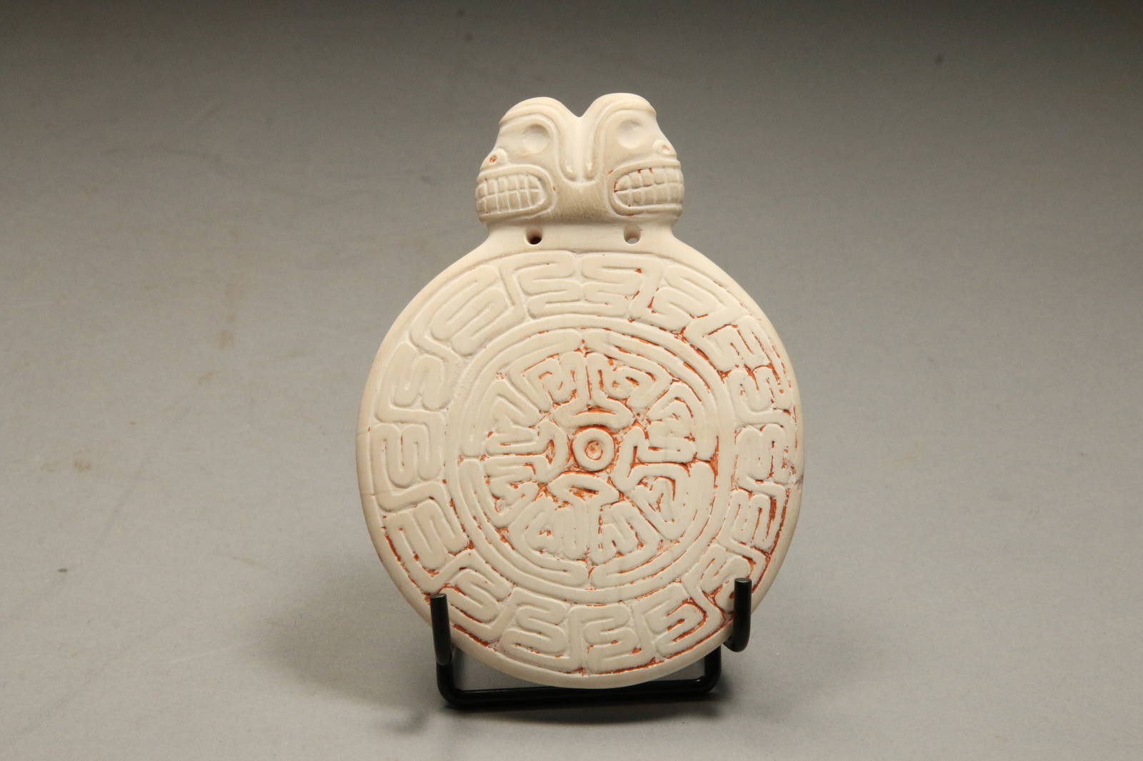 Pre-columbian Taino Carved Shell Auction