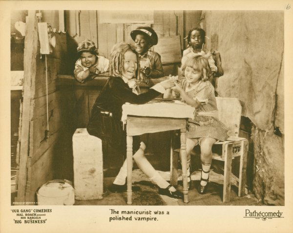Big Business Little Rascals Our Gang Lobby Card