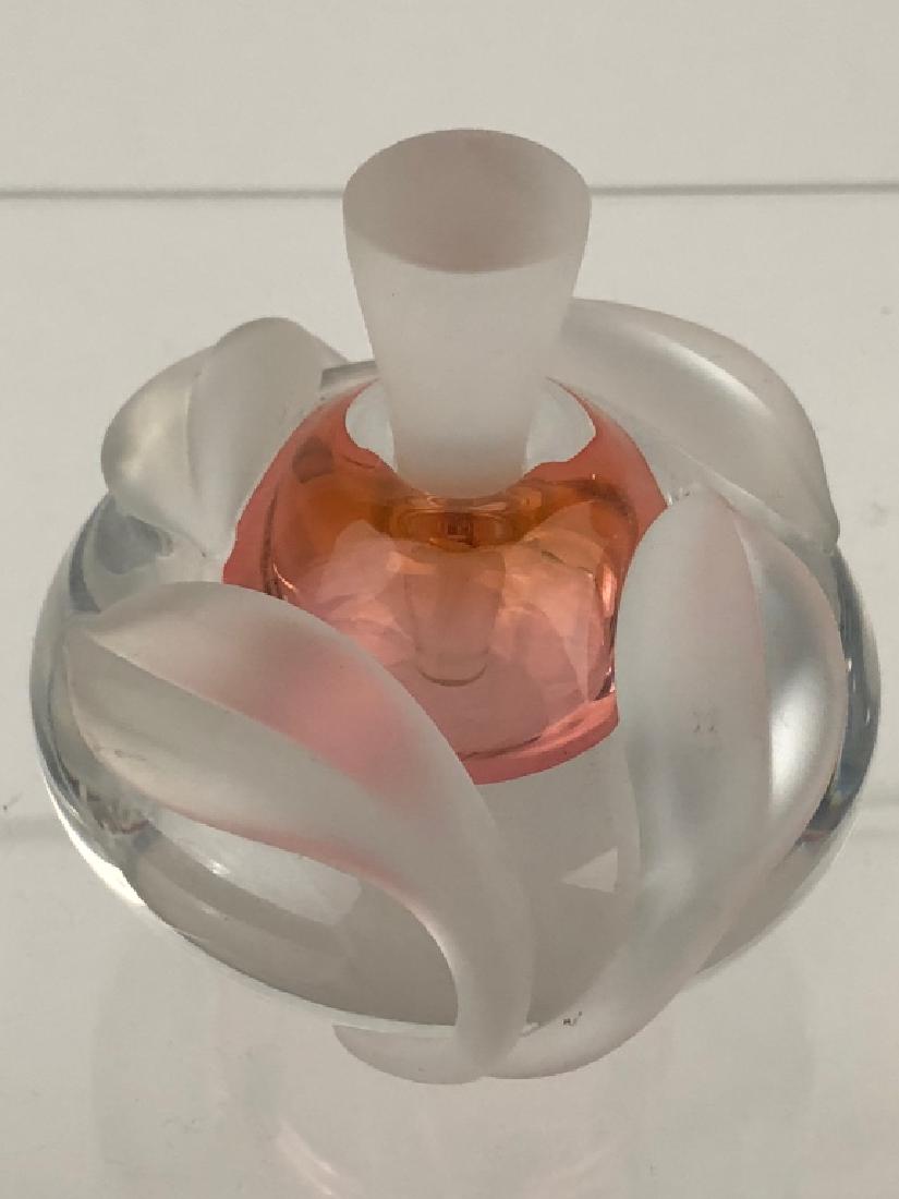 William Glasner signed Glass Perfume Bottle