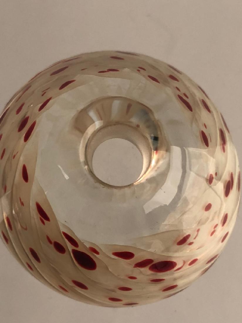 Stephen Foster Hand Blown Glass Perfume Bottle