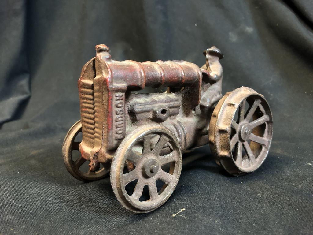 Rare Hubley 1930's "Fordson" Cast Iron Toy Tractor - Jul 17, 2021 ...