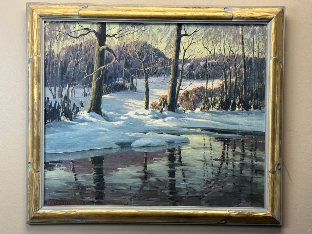 Landscape Oil Painting Edna Palmer Engelhardt
