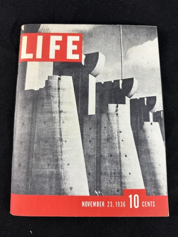 Rare First Issue Of Life Magazine November 23,1936 Auction