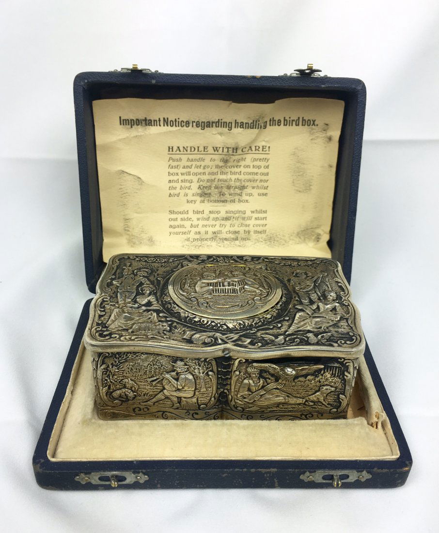 Sterling Silver Music Box