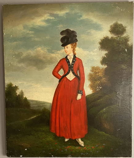Portrait of Lady in Red Ridding Habit (#0187) on Jul 10, 2022 | Main ...
