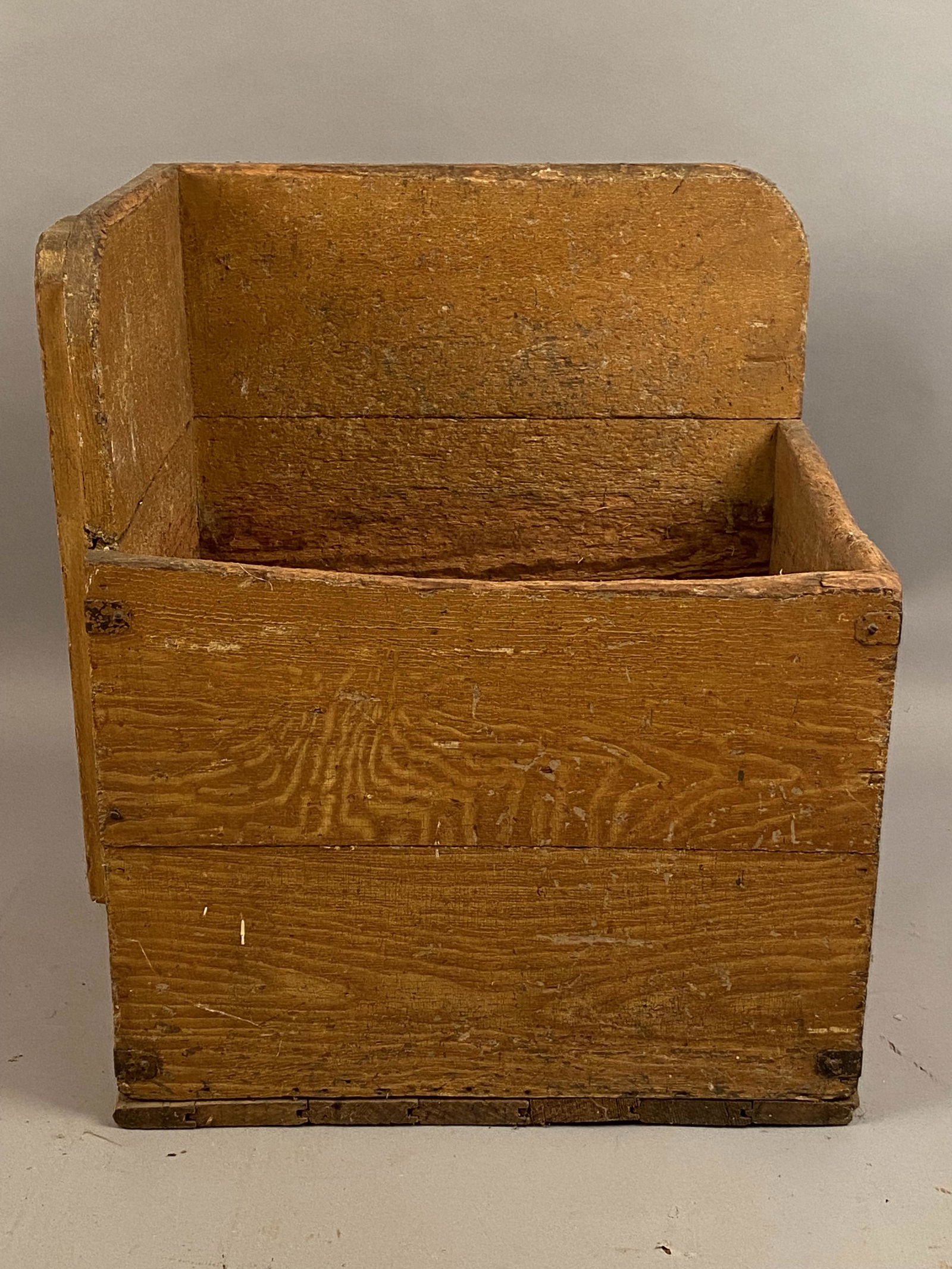 Antique Primitive Grain Painted Wood Box (#0538) on Jul 10, 2022 | Main ...