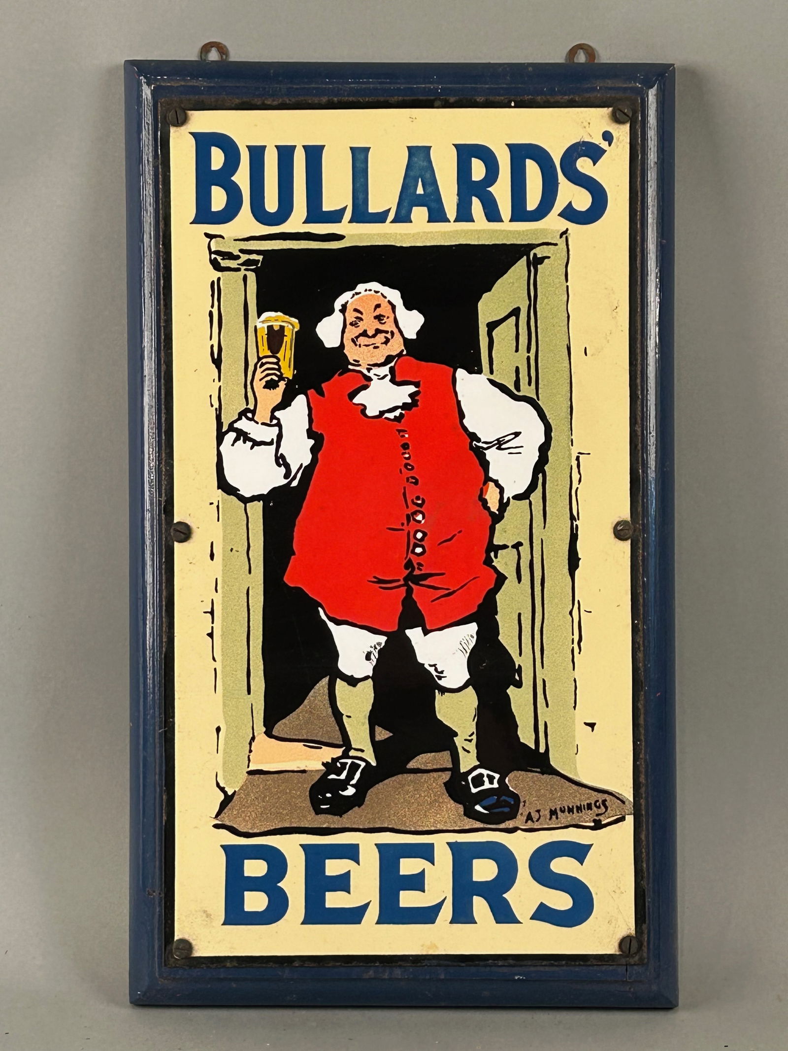 Bullards' Beer Porcelain Advertising Sign - Jun 29, 2025 | Main Street ...