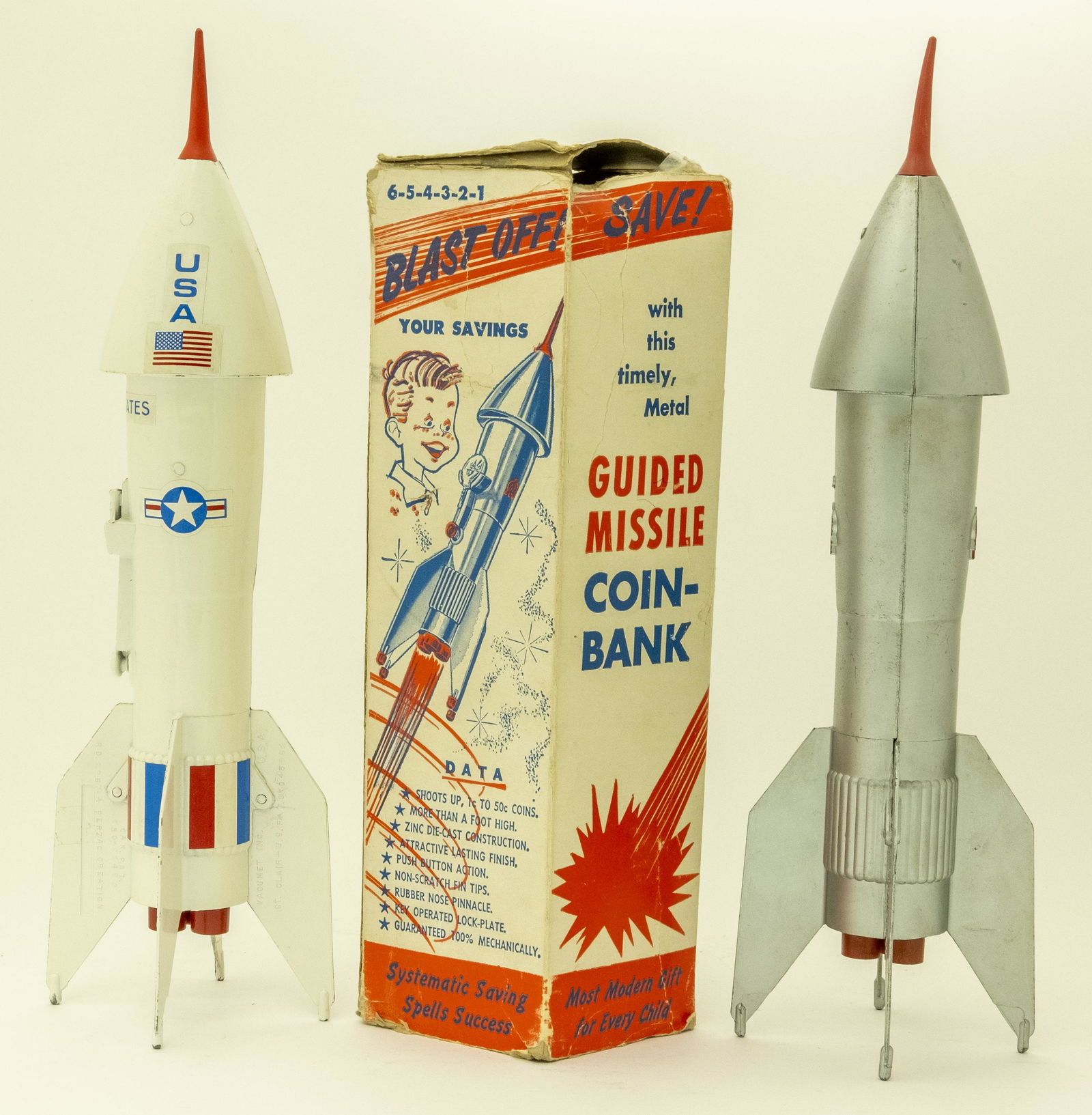Guided Missile & Rocket Banks - Oct 05, 2019 | Cyber Toy Auctions in PA