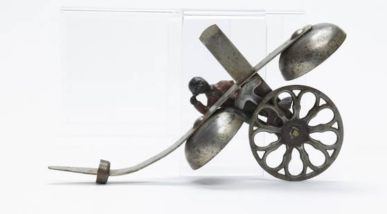 Gong Bell Toy Cast Iron Elephant Bell Toy.