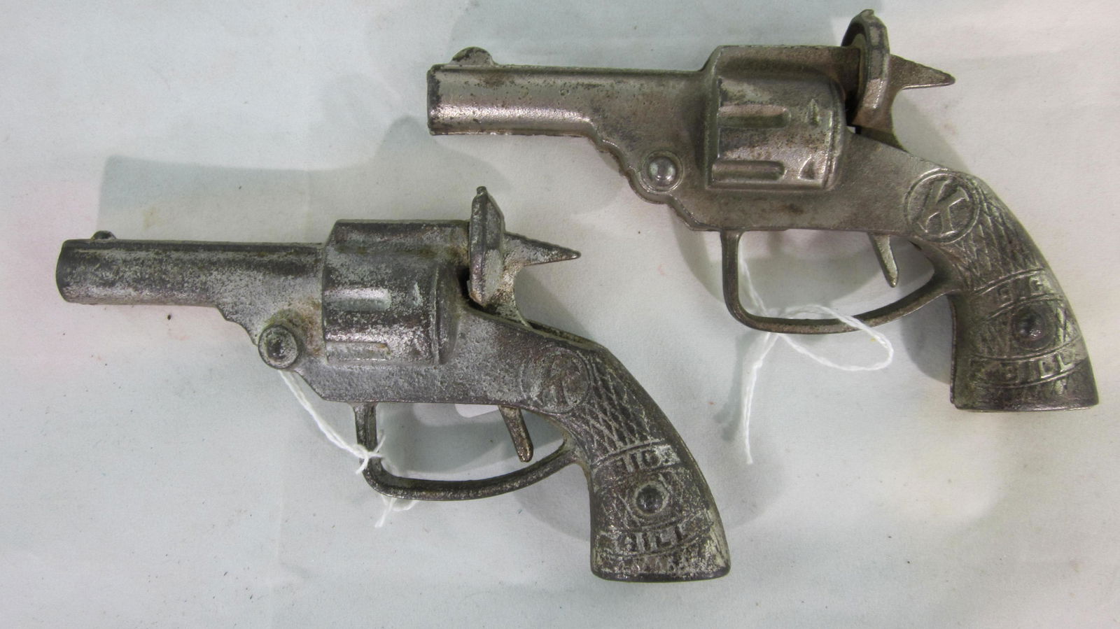 Two Kilgore "big Bill" Single Shot Cap Guns.