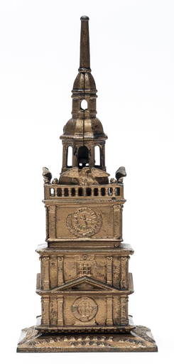 Independence Hall Tower Iron Bank