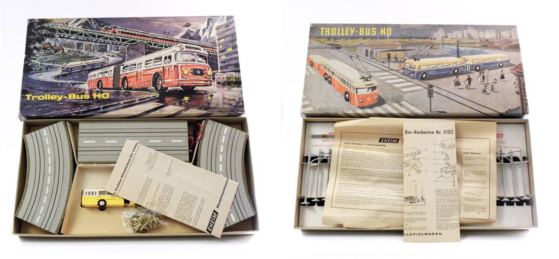 Two Trolley - Bus Tracks (#0266) on Mar 25, 2022 | Cyber Toy Auctions in PA
