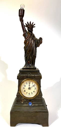 Statue Of Liberty Clock