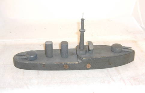 Schoenhut Exploding Battleship