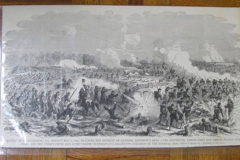 Battle Of Williamsburg, Virginia Civil War