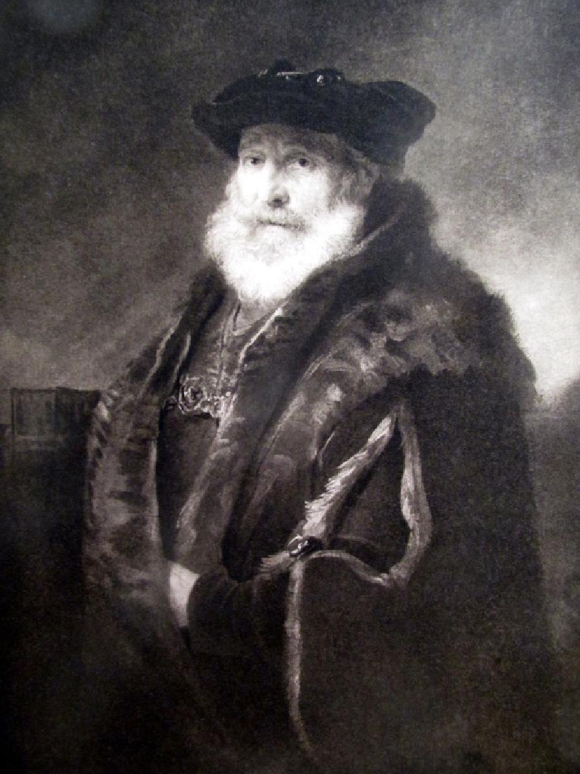Portrait of a Rabbi - Rembrandt Van Rijn