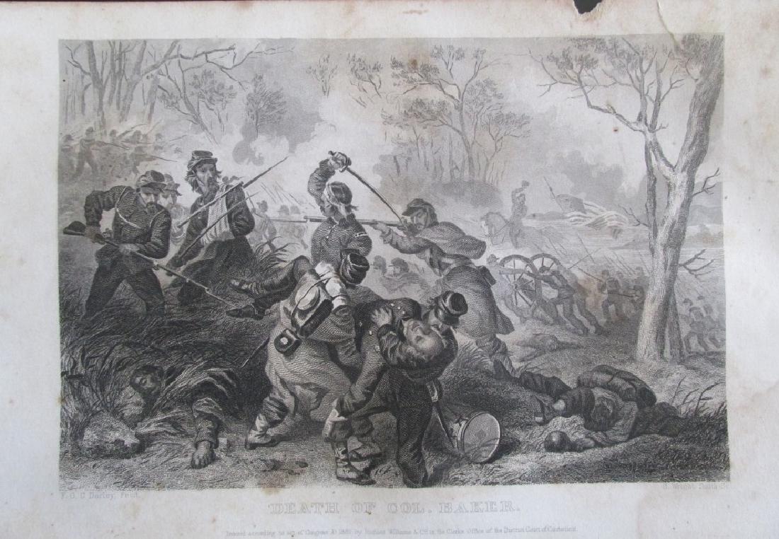 Death of Colonel Baker [Civil War]