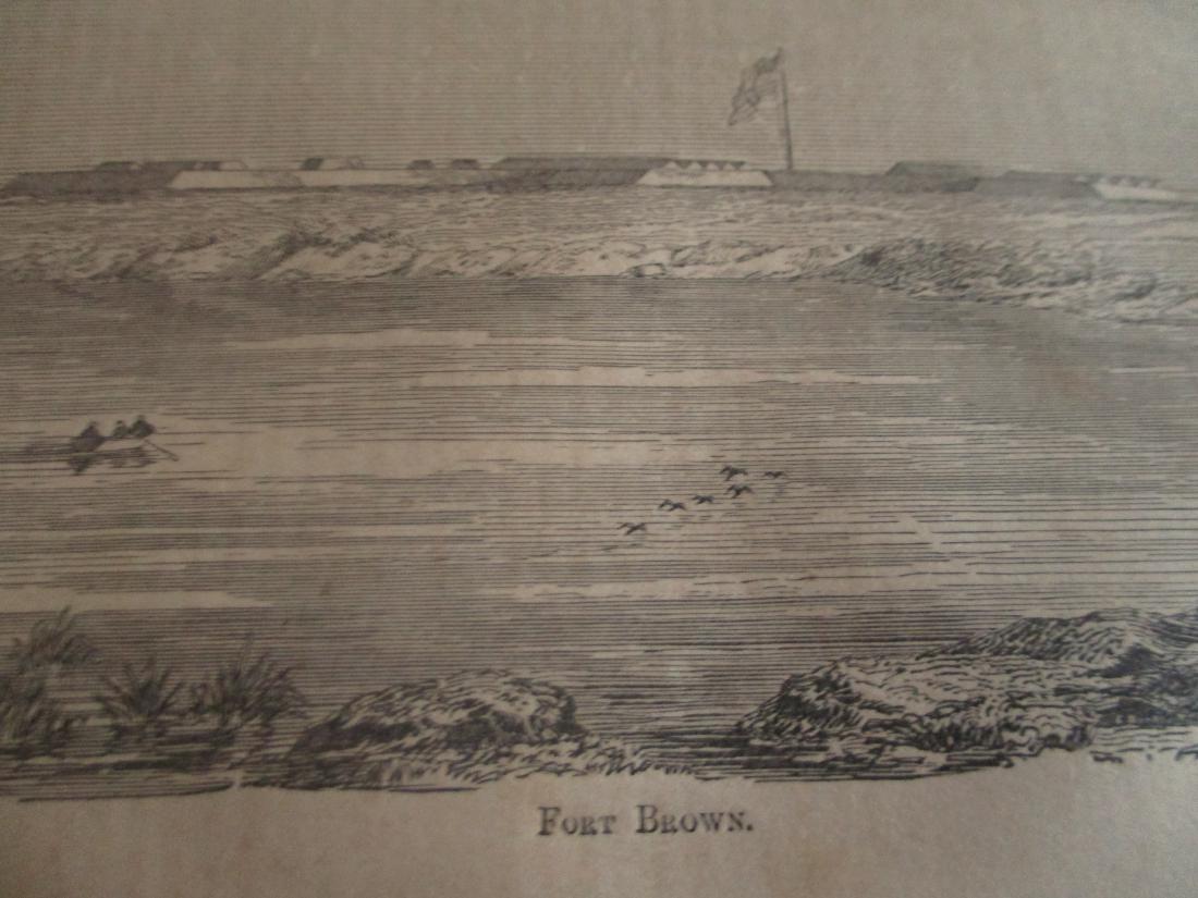 Early View of Fort Brown Texas