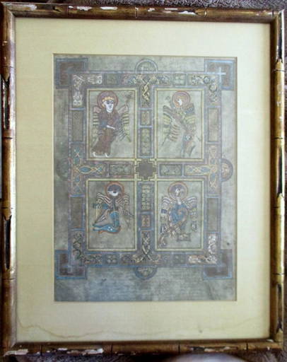 The Evangelical Symbols Book Of Kells