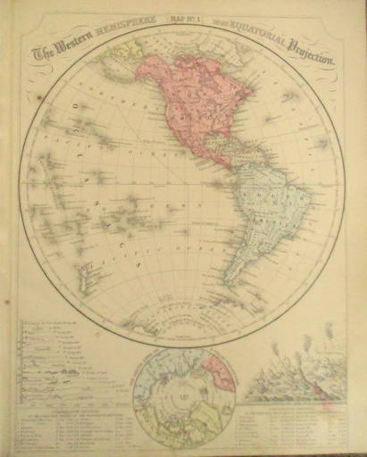 The Eastern & Western Hemisphere Maps