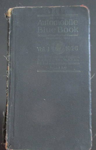 Official Automobile Blue Book 1926 (#0018) on Mar 05, 2022 | Orange ...