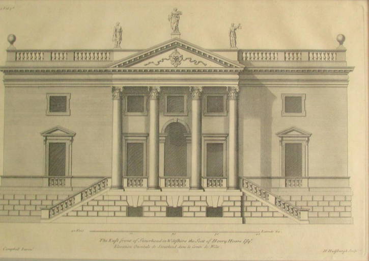 East Front of Stourhead - Henry Hoare Esq - May 28, 2022 | Orange ...