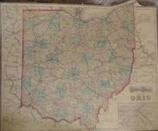 1818 Map of Ohio - Feb 28, 2016 | Main Auction Galleries in OH