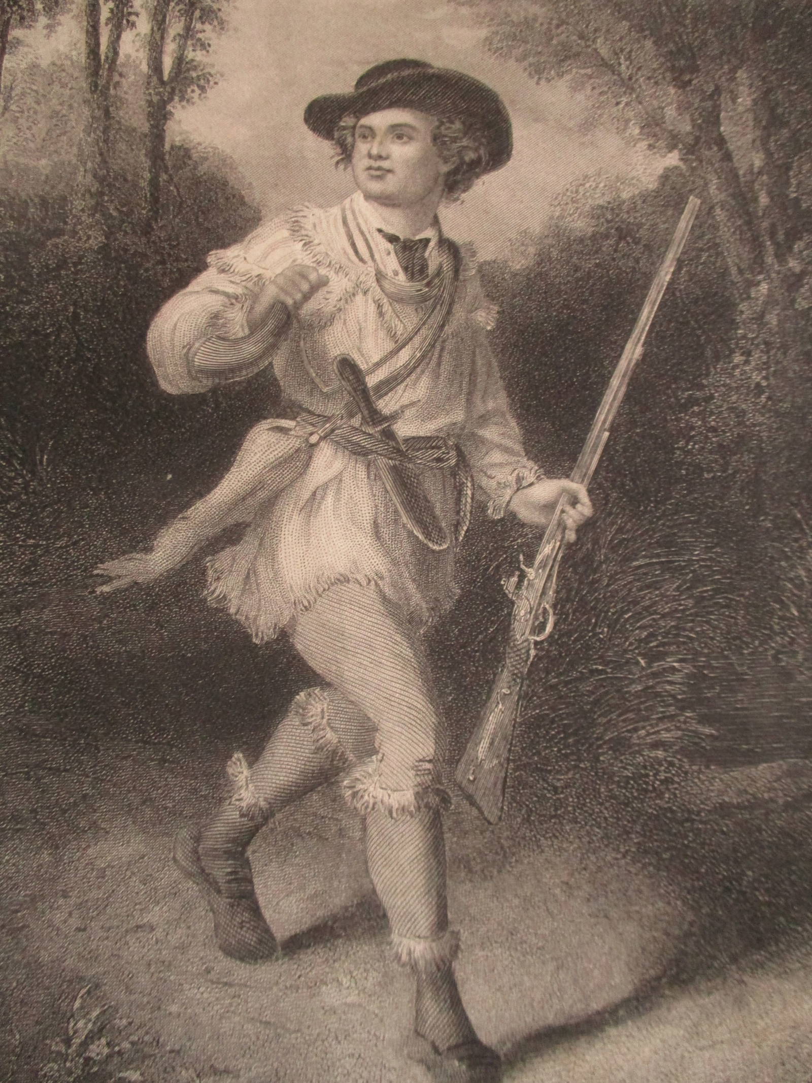 Morgan's Rifleman The South - American Revolution Auction