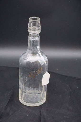 Antique Back Bar Whiskey Bottle