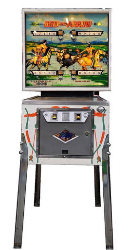 Bally "bow And Arrow" Pinball Machine