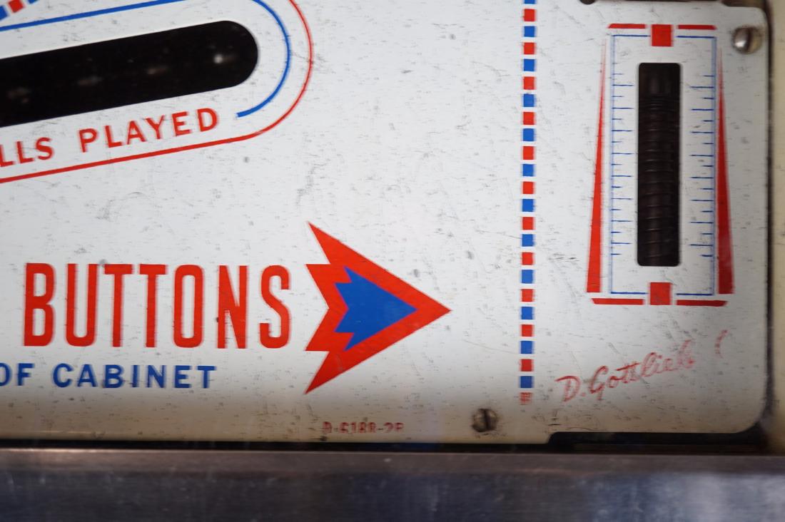 Gottlieb "Buckaroo" Pinball Machine